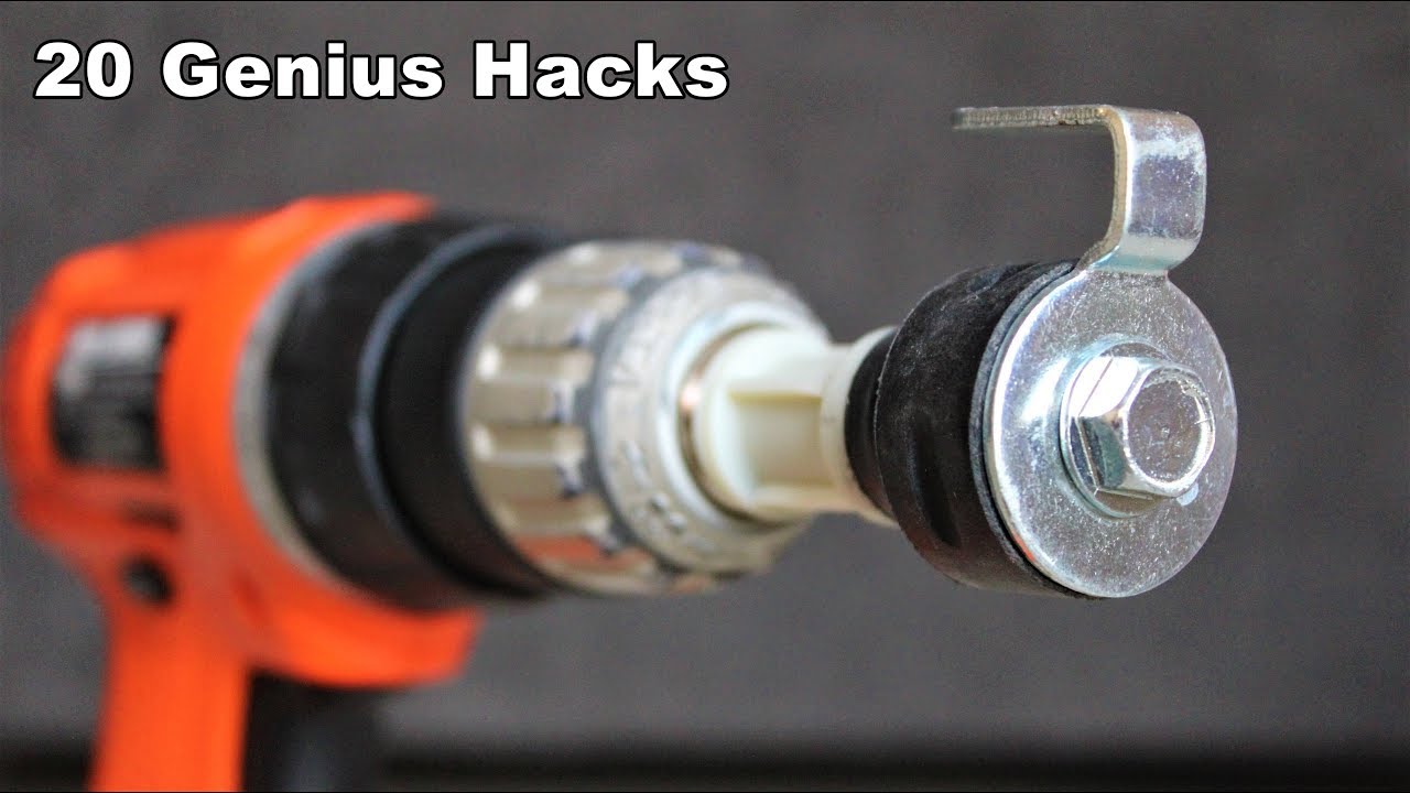 20 Genius Life Hacks - YouTube