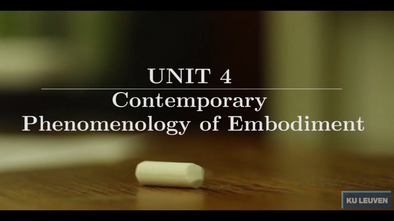 Introduction to Phenomenology, part 4: Contemporary Philosophy of ...