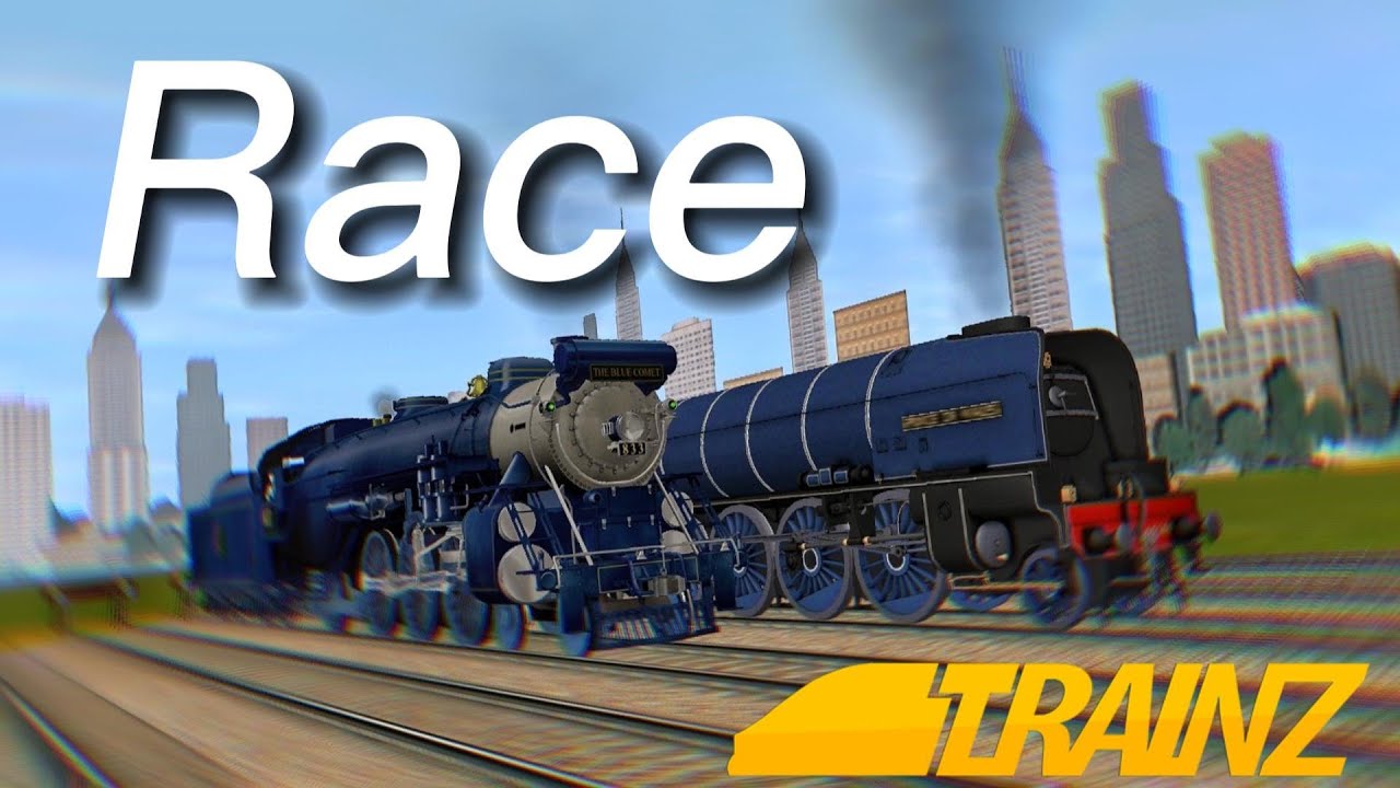 Trainz driver2｜Blue Comet locomotive V.S. British Railways Class A2 ...