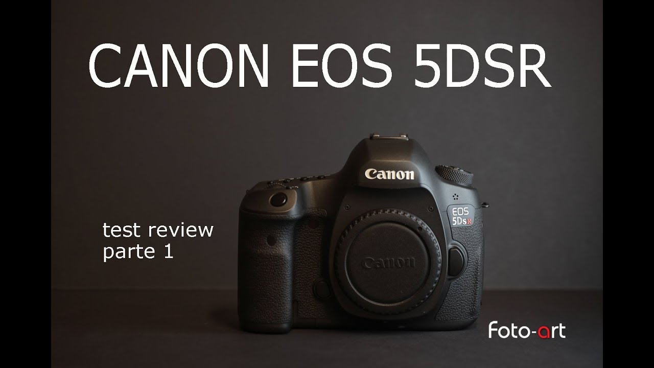 Canon 5DSR reflex 50mpx recensione parte 1 - test review - YouTube