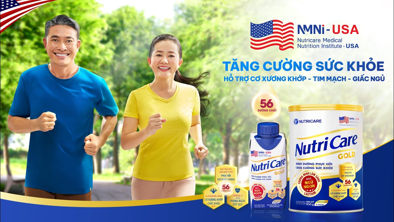 NUTRICARE GOLD MỚI - TĂNG CƯỜNG SỨC KHỎE HỖ TRỢ CƠ XƯƠNG KHỚP - TIM ...