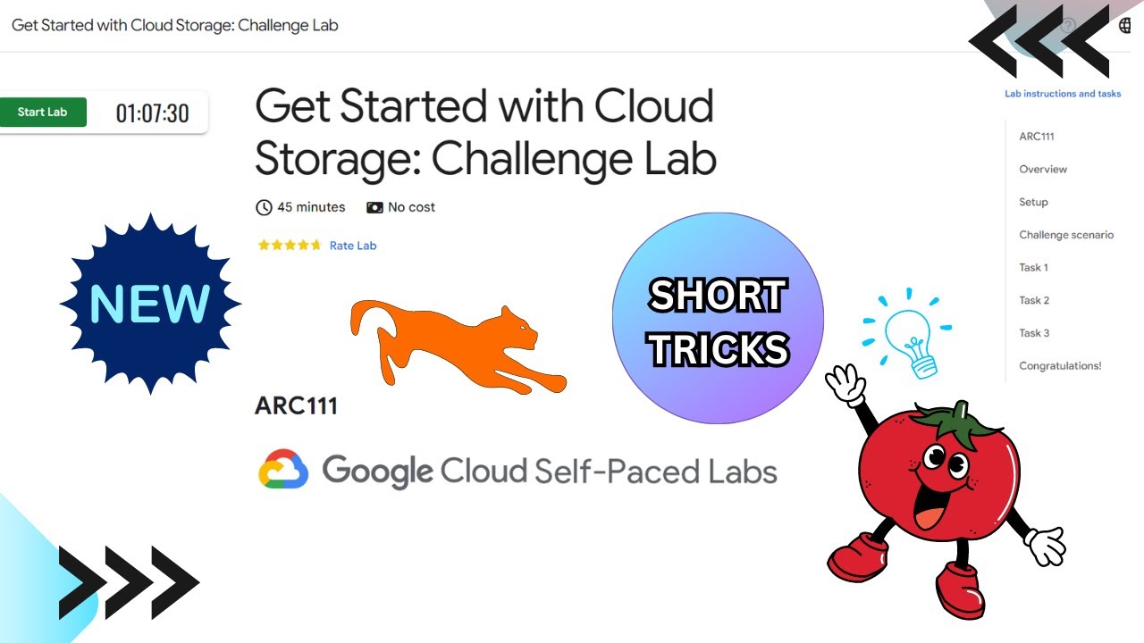 Get Started with Cloud Storage: Challenge Lab #ARC111 | Lab Solution #googlecloud #qwiklabs ...