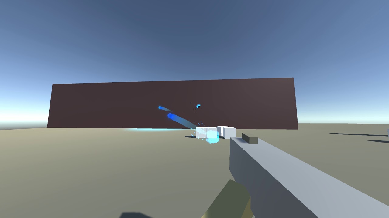 Testing projectile system - YouTube