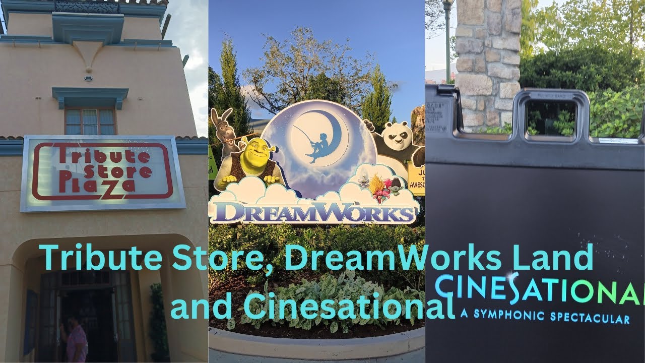 Tribute Store/DreamWorks Land/CineSational - YouTube