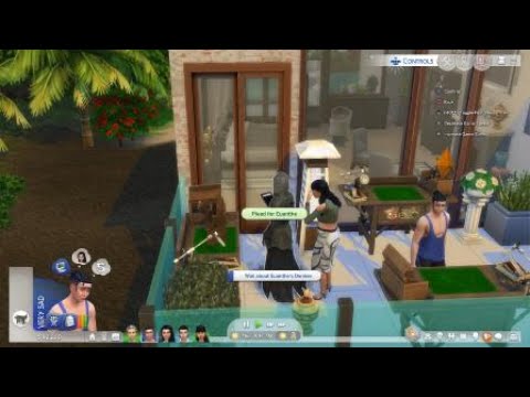 The Sims™ 4 Death by Pufferfish! - YouTube