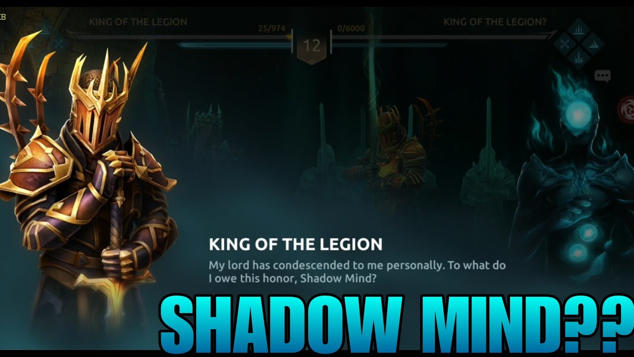 Shadow Mind?? All this time it was Shadow Mind - Shadow Fight 4 Arena ...