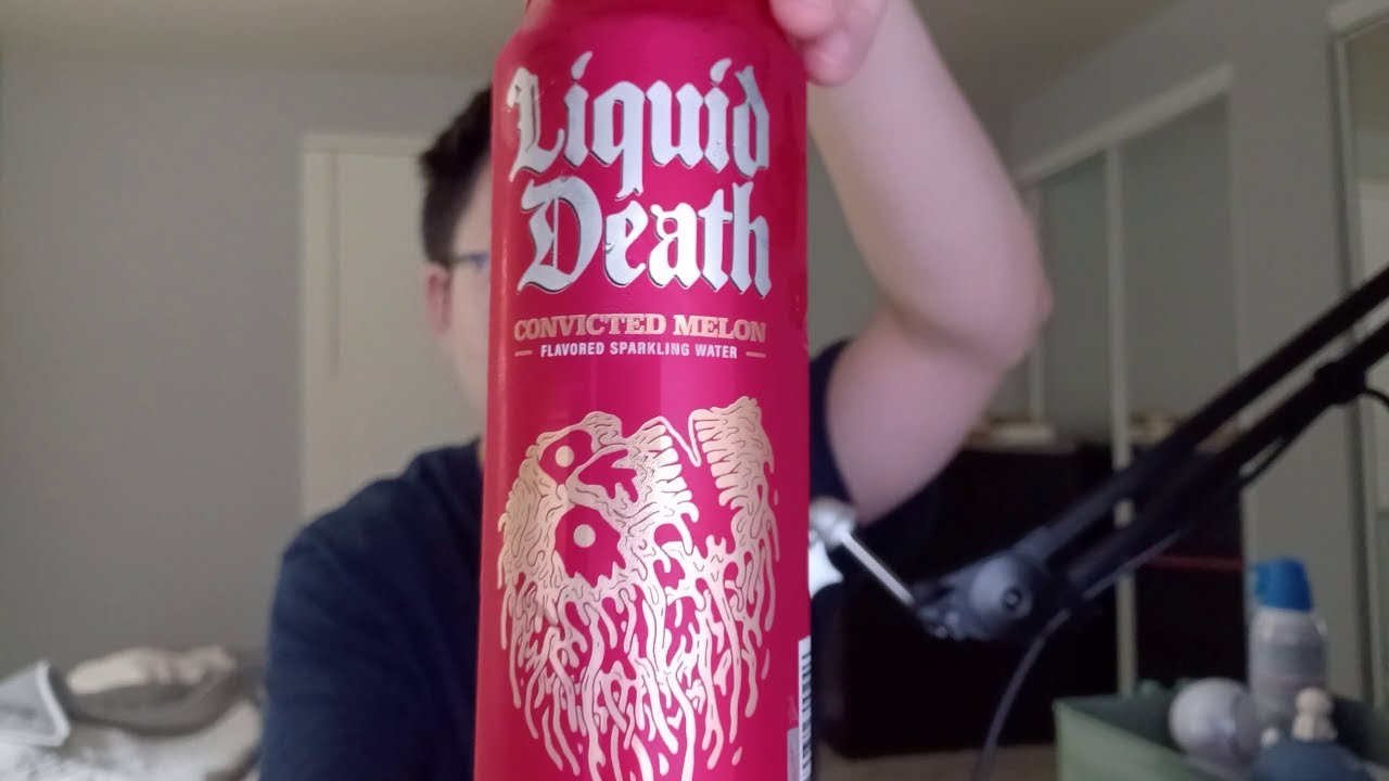 Liquid Death Convicted Melon Review - YouTube