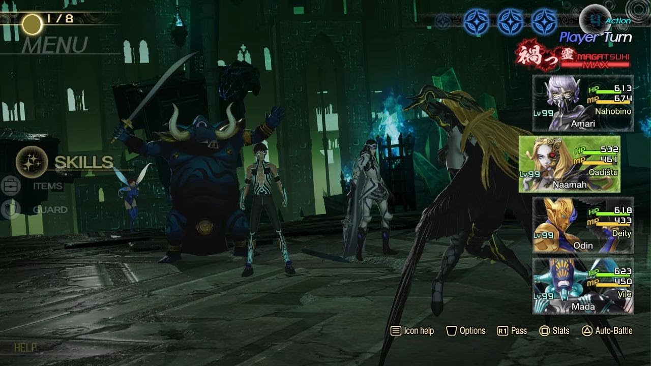 Demi-Fiend Boss Fight (Hard) SMTV vengeance - YouTube
