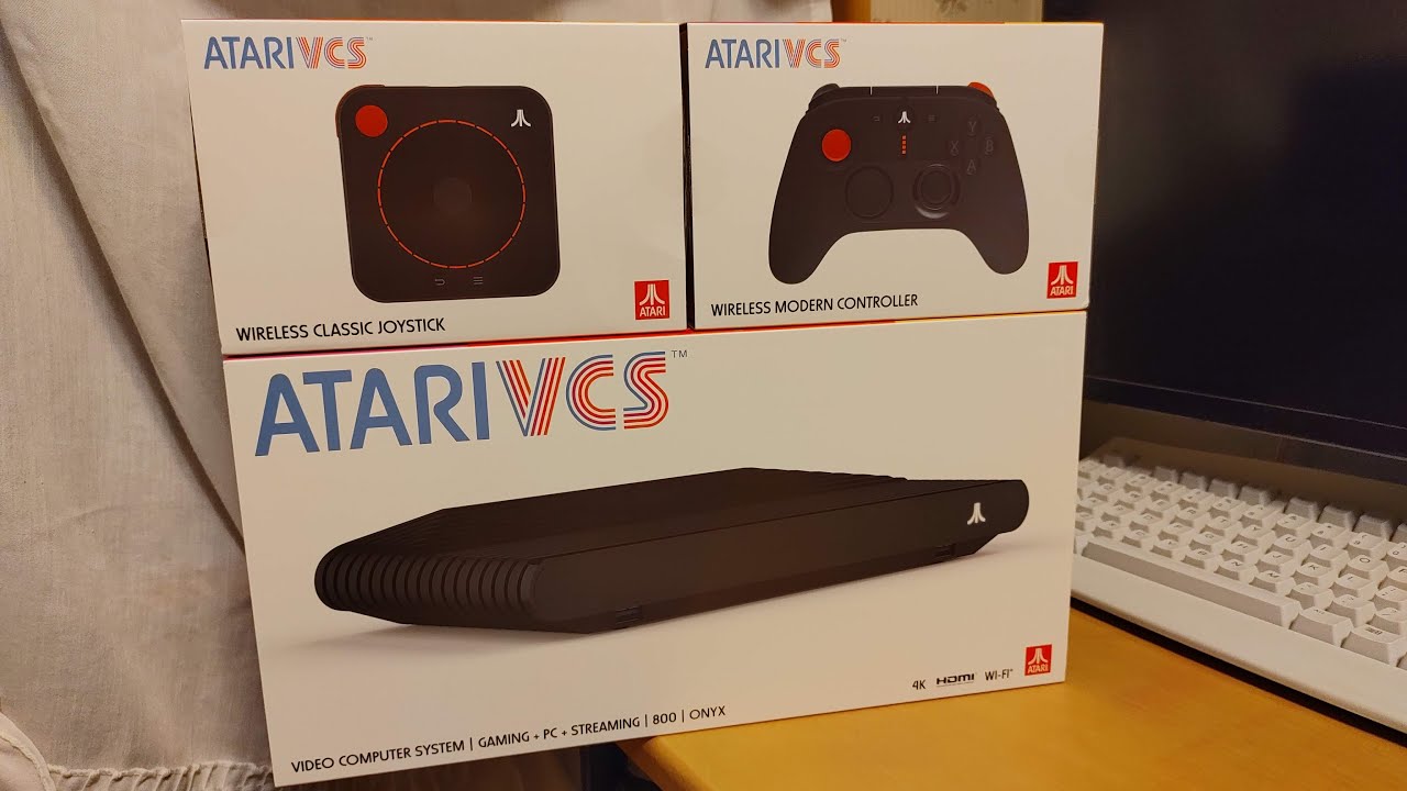Atari VCS Onyx (Project AtariBox) Full Unboxing and Startup - YouTube