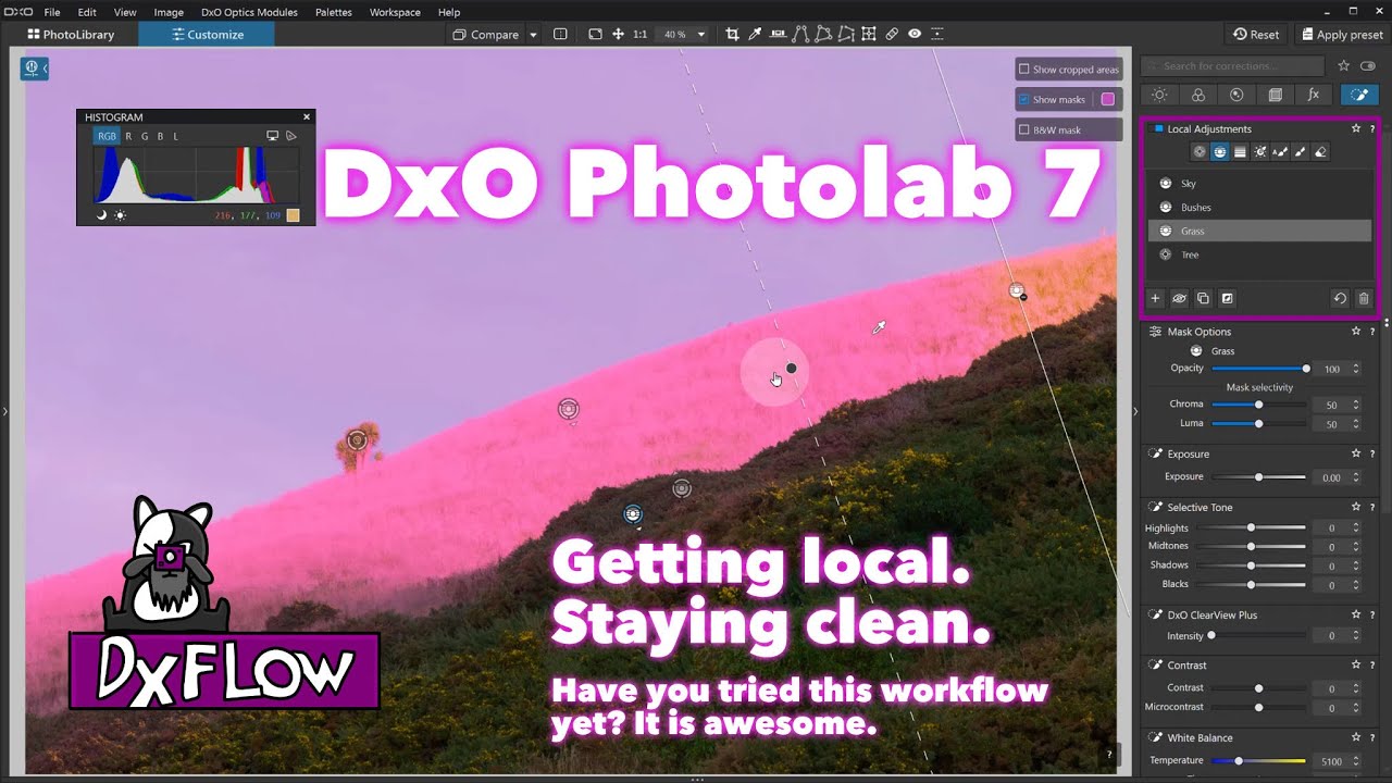 DxO Photolab 7 - My new and improved workflow for local adjustments ...