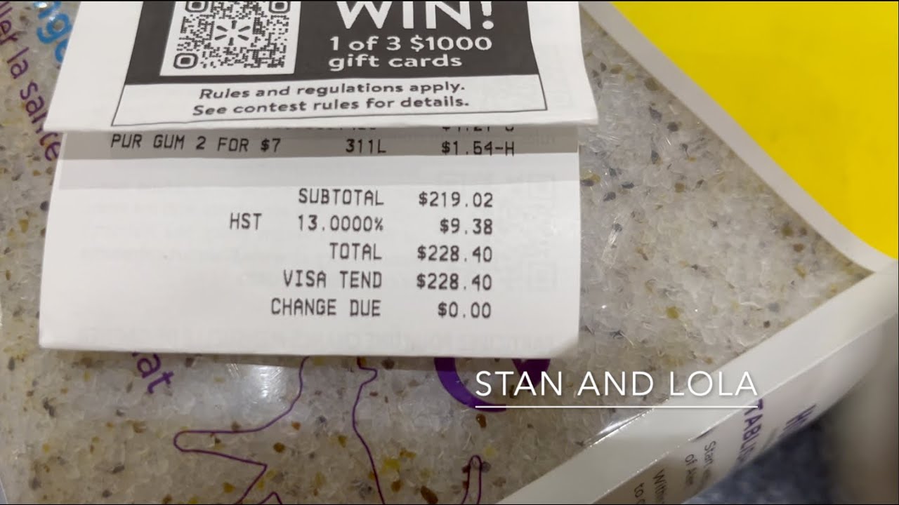 WALMART GROCERY HAUL - WHAT I GOT FOR $228.40 - RISING PRICES - ONTARIO ...