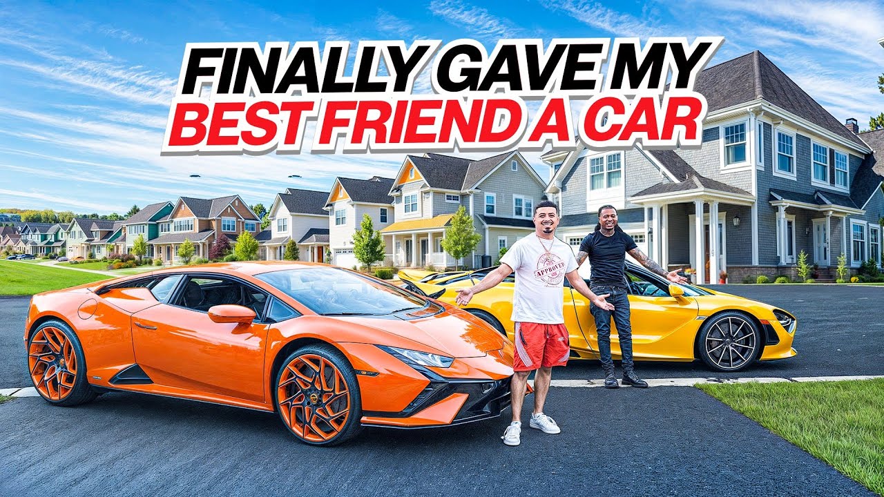 FINALLY GAVE MY BEST FRIEND A 325K CAR *SURPRISE* - YouTube