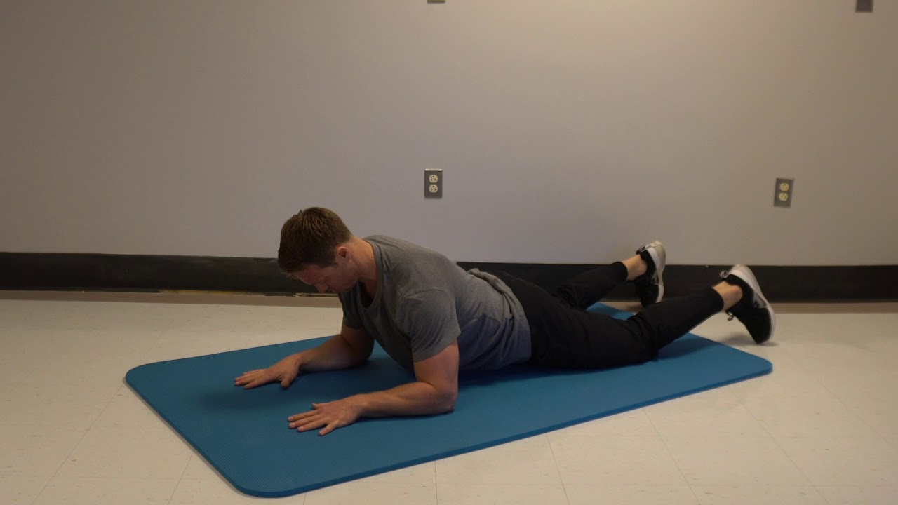 Half Front Plank - YouTube