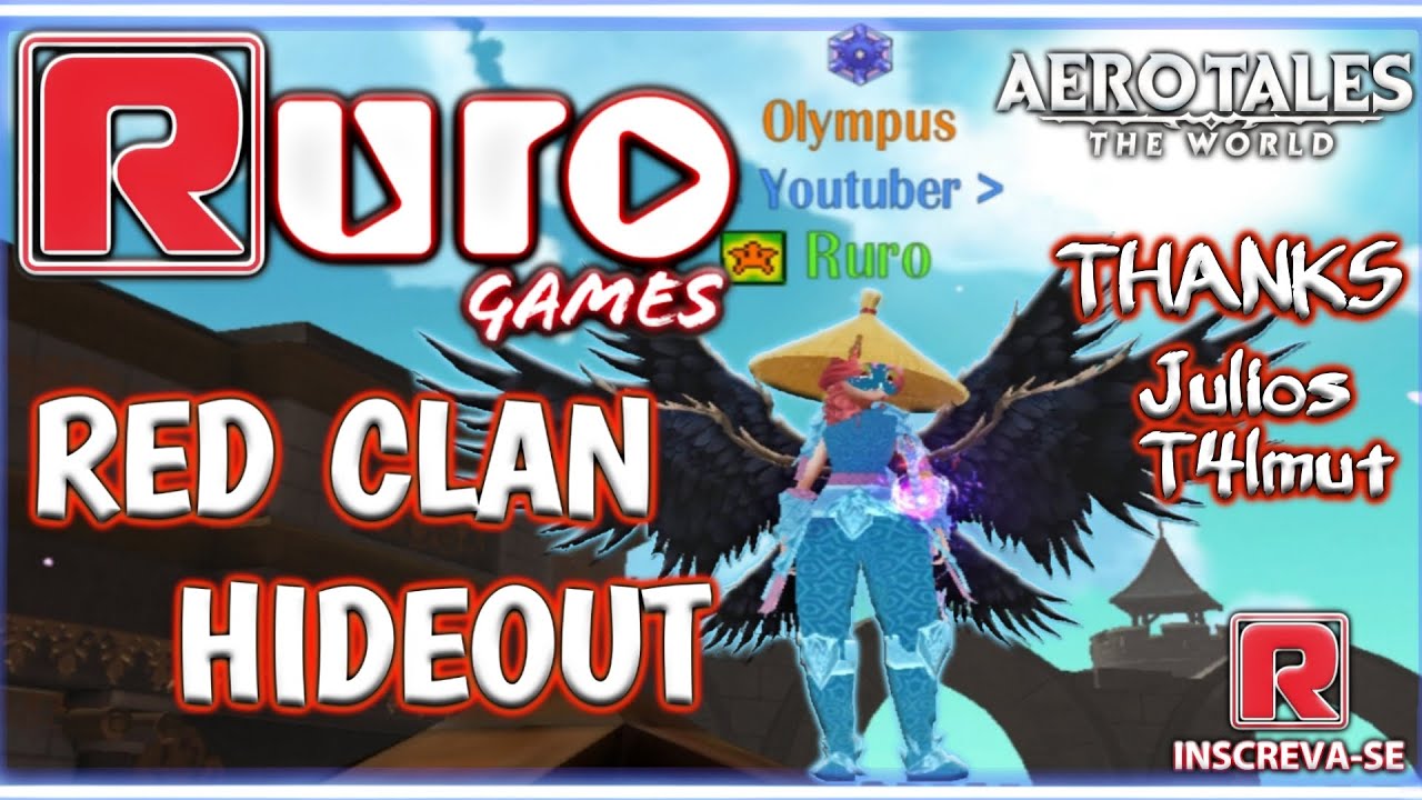 Aero Tales MMORPG - RED CLAN HIDEOUT (RED) - Julios/T4lmut - YouTube