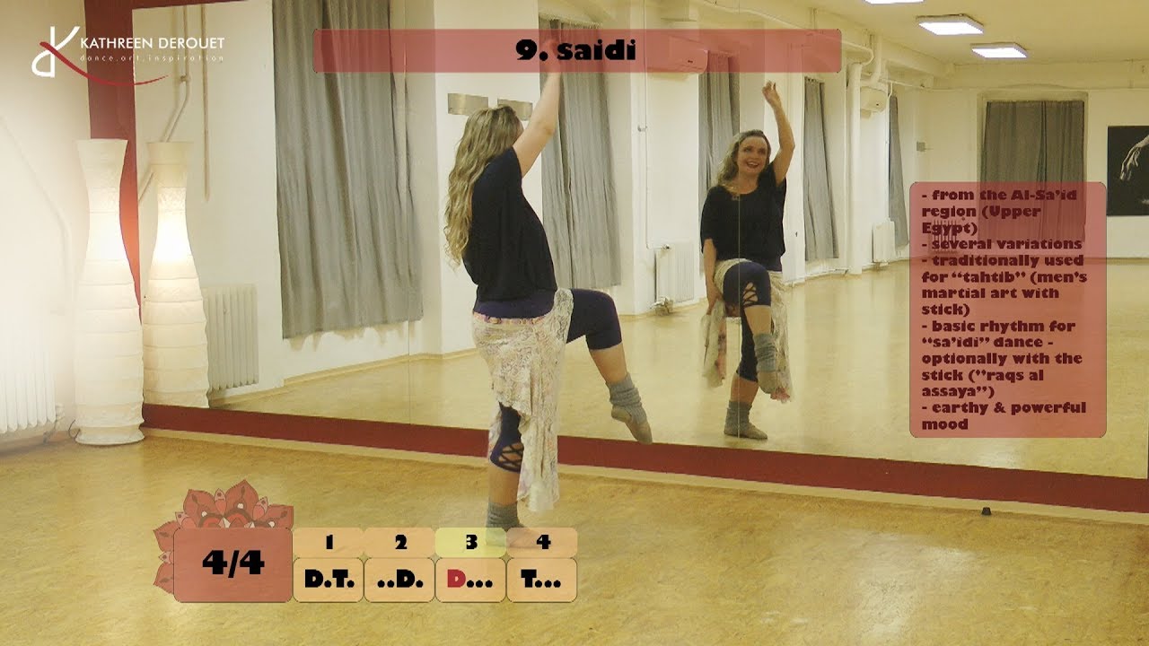 20 Arabic rhythms in 6 minutes by Kathreen Derouet - YouTube