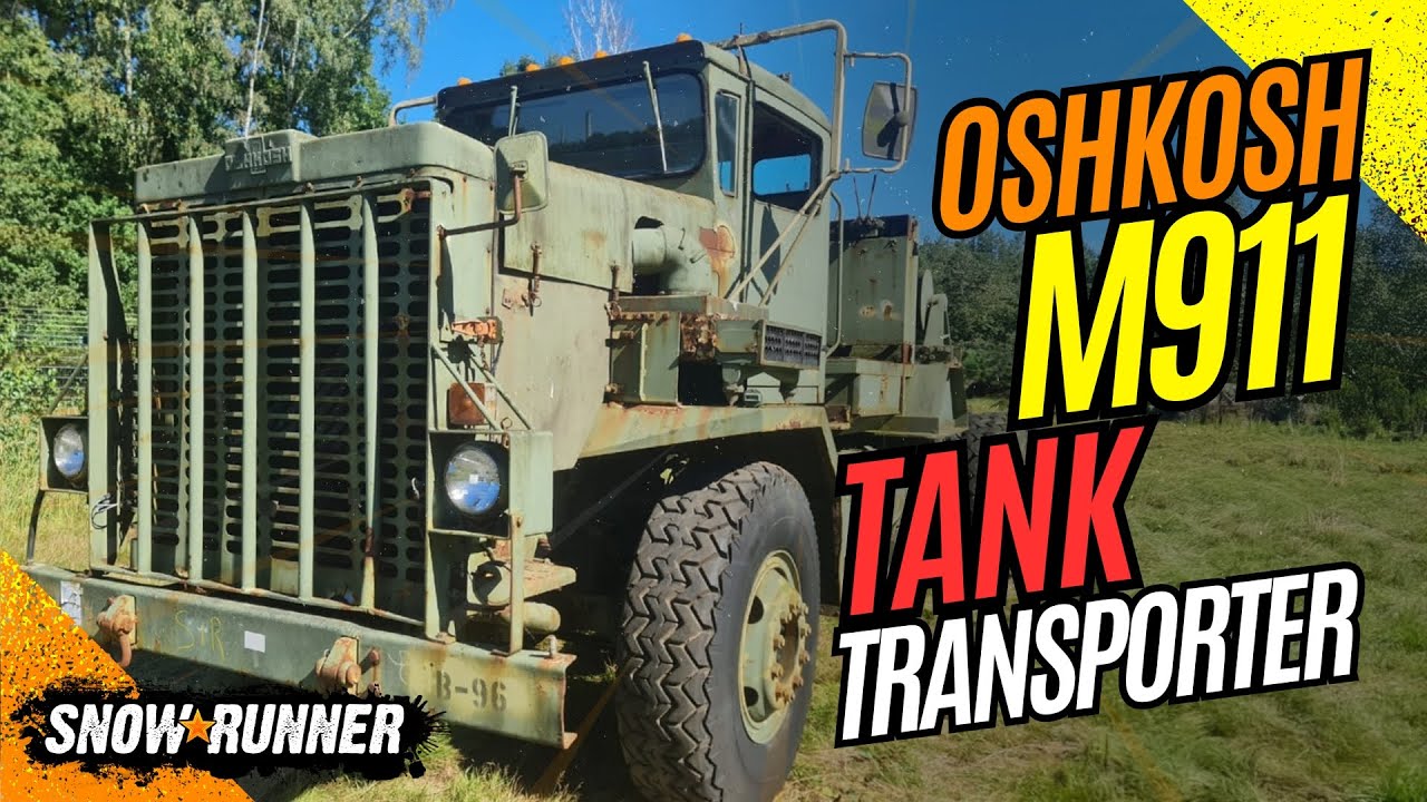 The Oshkosh M911, Made For Heavy Haulage - YouTube