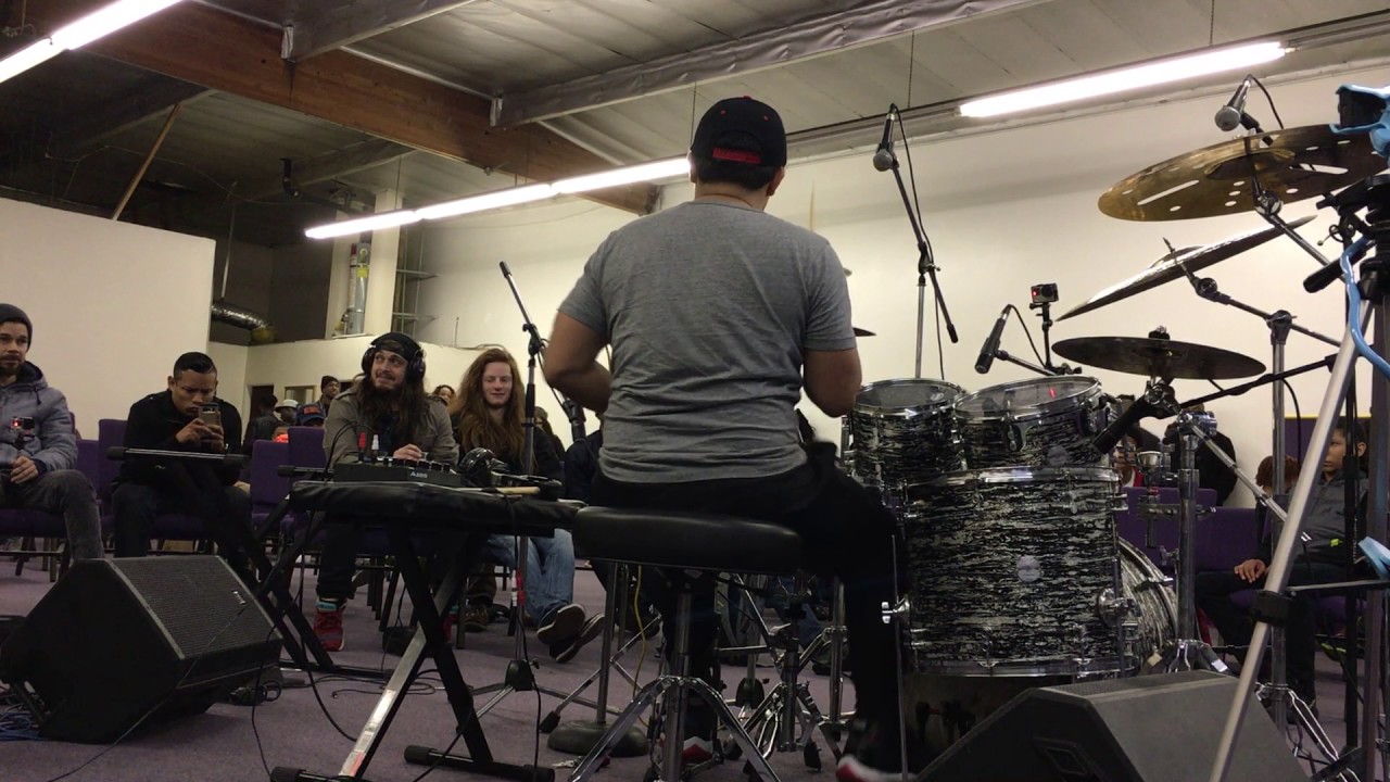 Andy Prado Jr. killing at after-NAMM 2017 clinic - YouTube