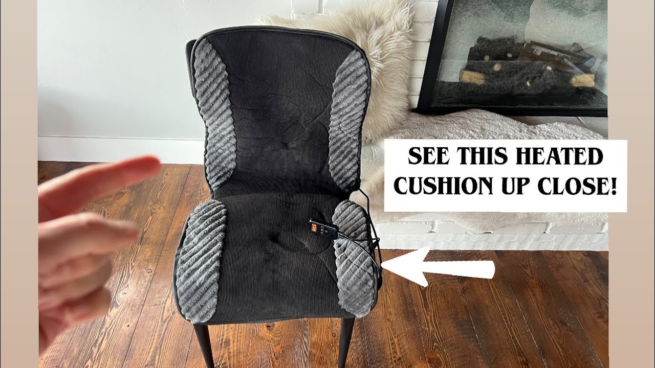Does This REALLY Work? Heated Seat Cushion with Timer – Corduroy Heated ...