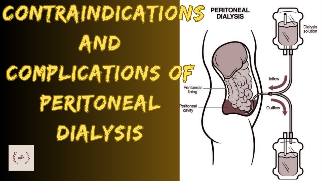 Contraindications of peritoneal dialysis/ infectious and non-infectious ...