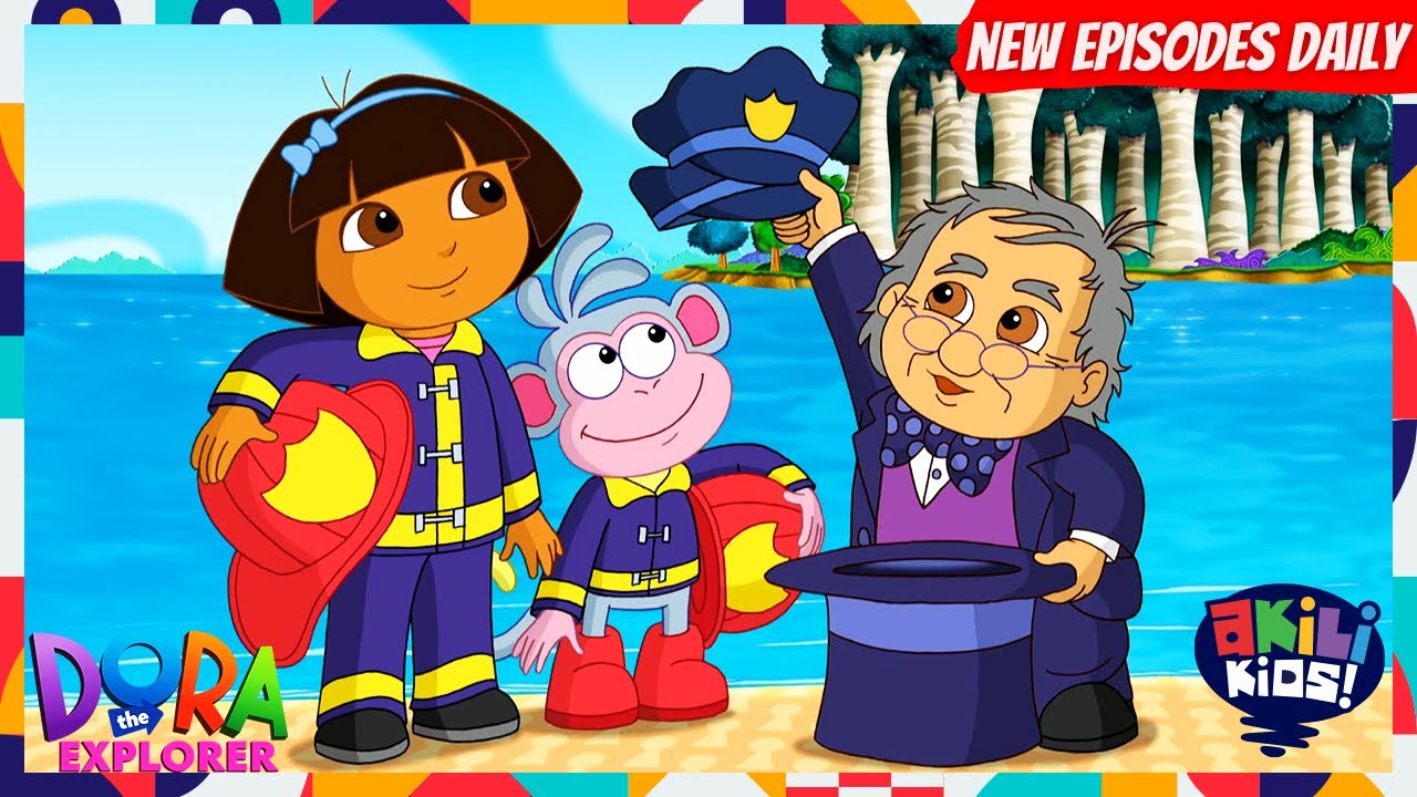 Dora The Explorer | Magical Hat | Akili Kids! - YouTube