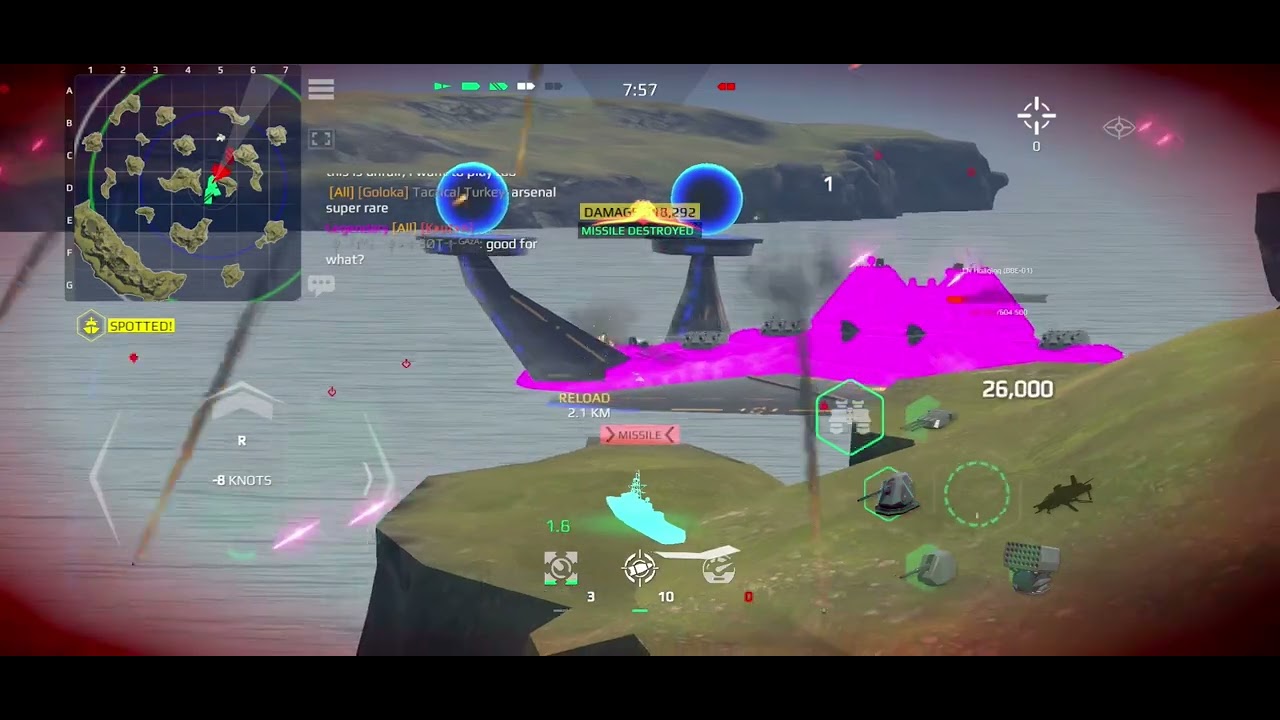 BOSS ship fight | Modern Warships - YouTube