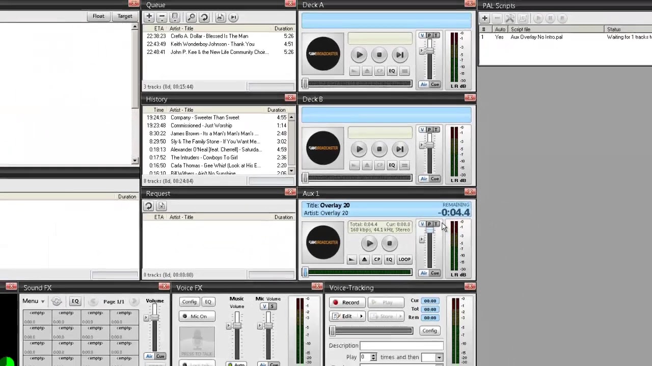 Sam Broadcaster Ultimate Backup Part 2 - YouTube