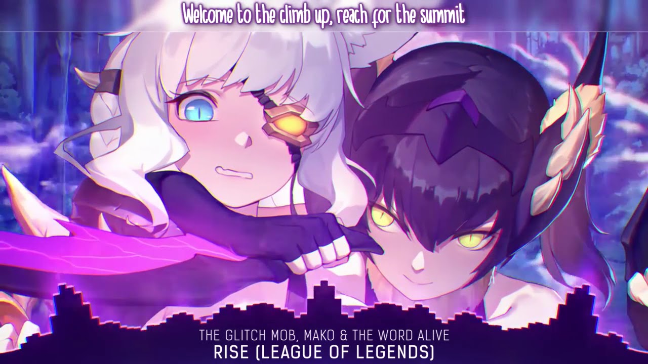 Nightcore RISE League of Legends Lyrics - YouTube
