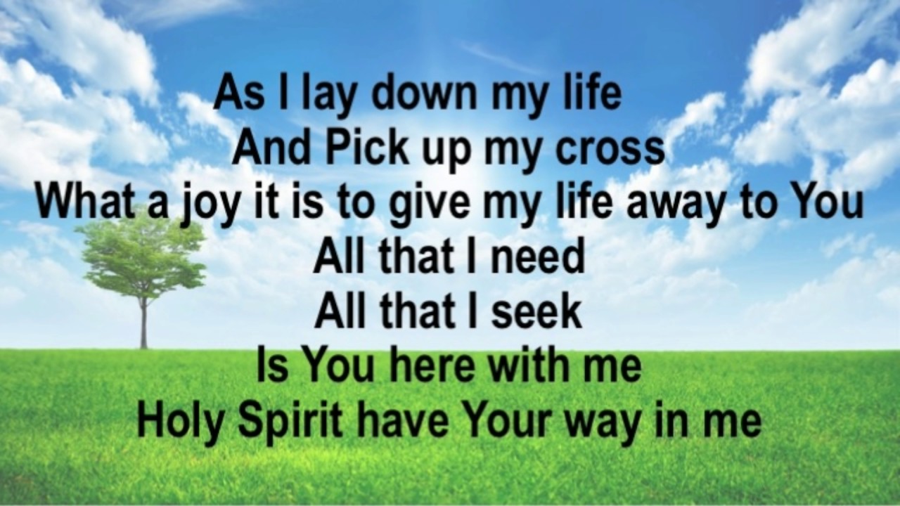 Holy Spirit have Your way - YouTube