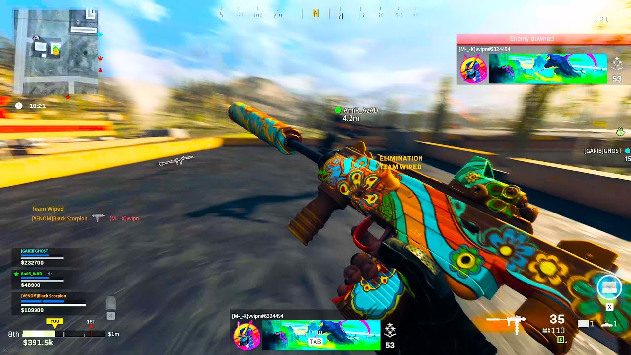 That's why you should always use Amped Perk....COD Warzone - YouTube