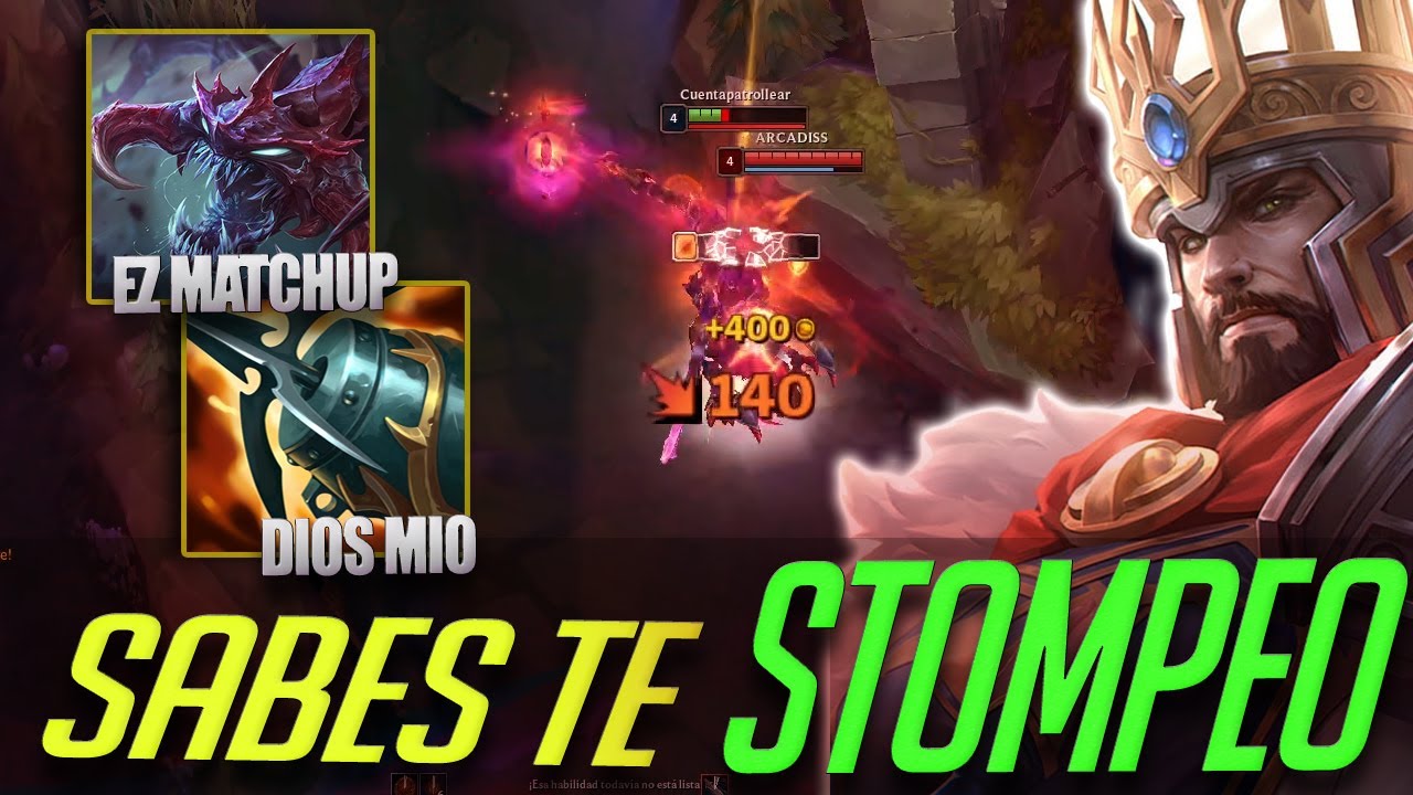 !ESTE CHO'GATH NO SABES QUE SOY UN PSICOPATA Y QUE ESTOY CALVO ...