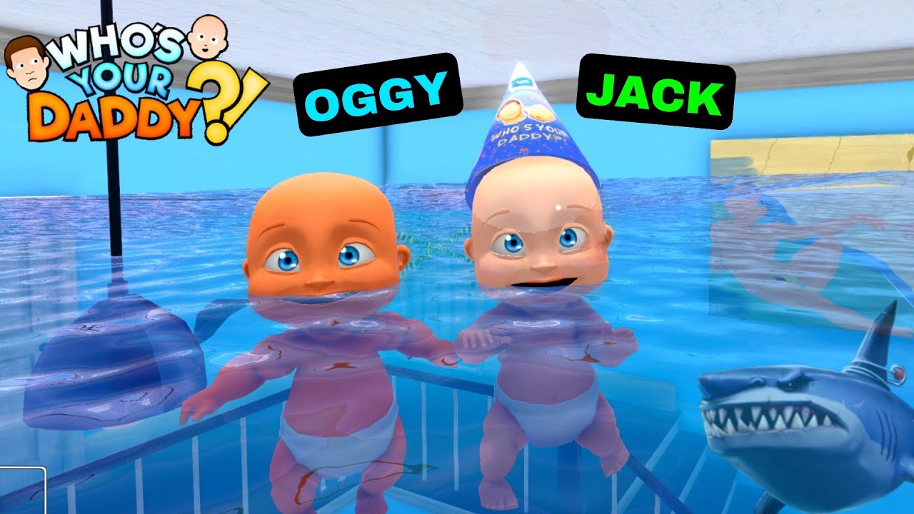 Oggy Survive Floods House - Who's your daddy Game - YouTube