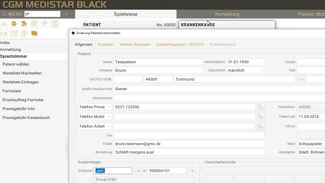 MediStar Black Tutorial | Stammdaten Teil 01 - YouTube