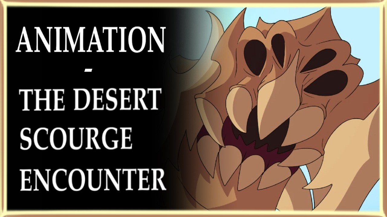 The desert Scourge encounter - Calamity mod Animation - YouTube