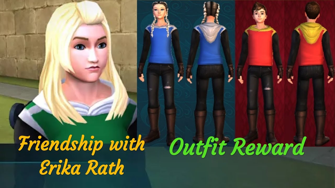 Hogwarts Mystery Friendship With Erika Rath - YouTube