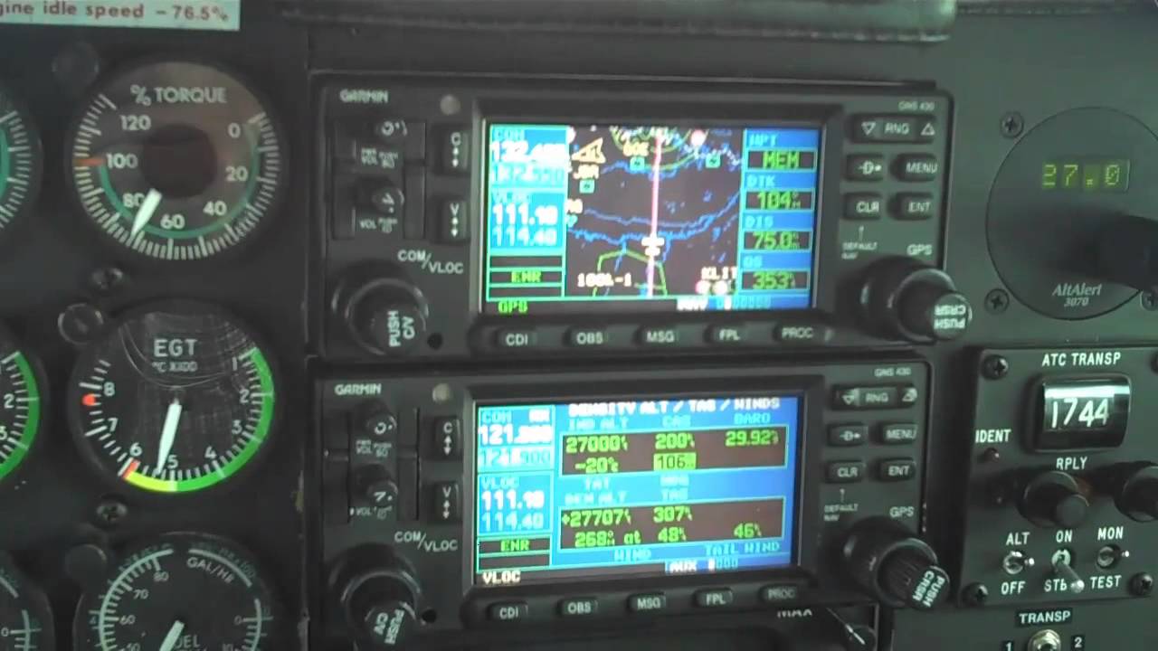 MU-2 , Dash 10 Engines , FL 270 , 356 KTS GS , 304 KTAS - YouTube
