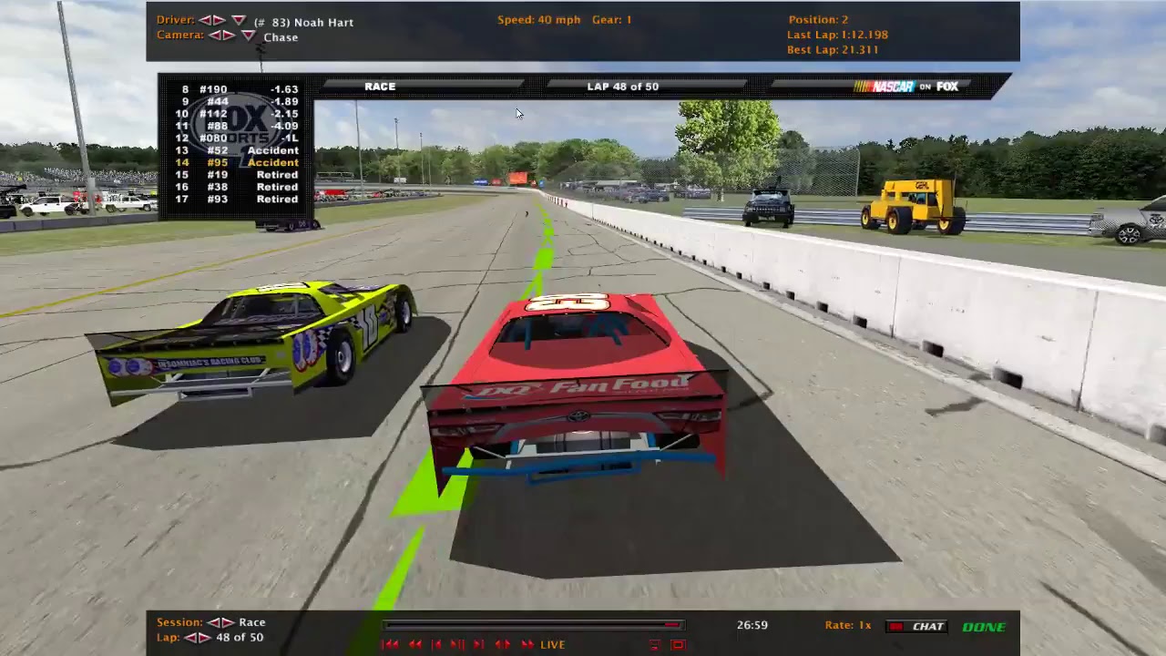 NR2003 Insomniac Racing Club Showdown Short Track Series. - YouTube