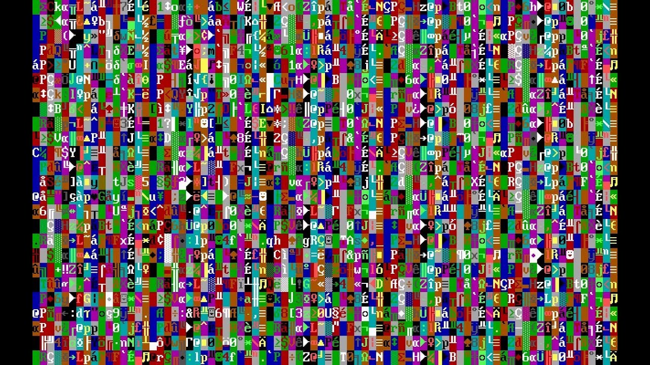 Virus.DOS.Crash - YouTube