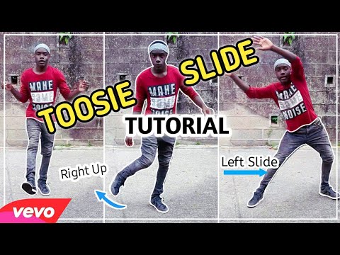 Toosie Slide Tutorial |How to Toosie Slide |Right Foot Up Left Foot ...