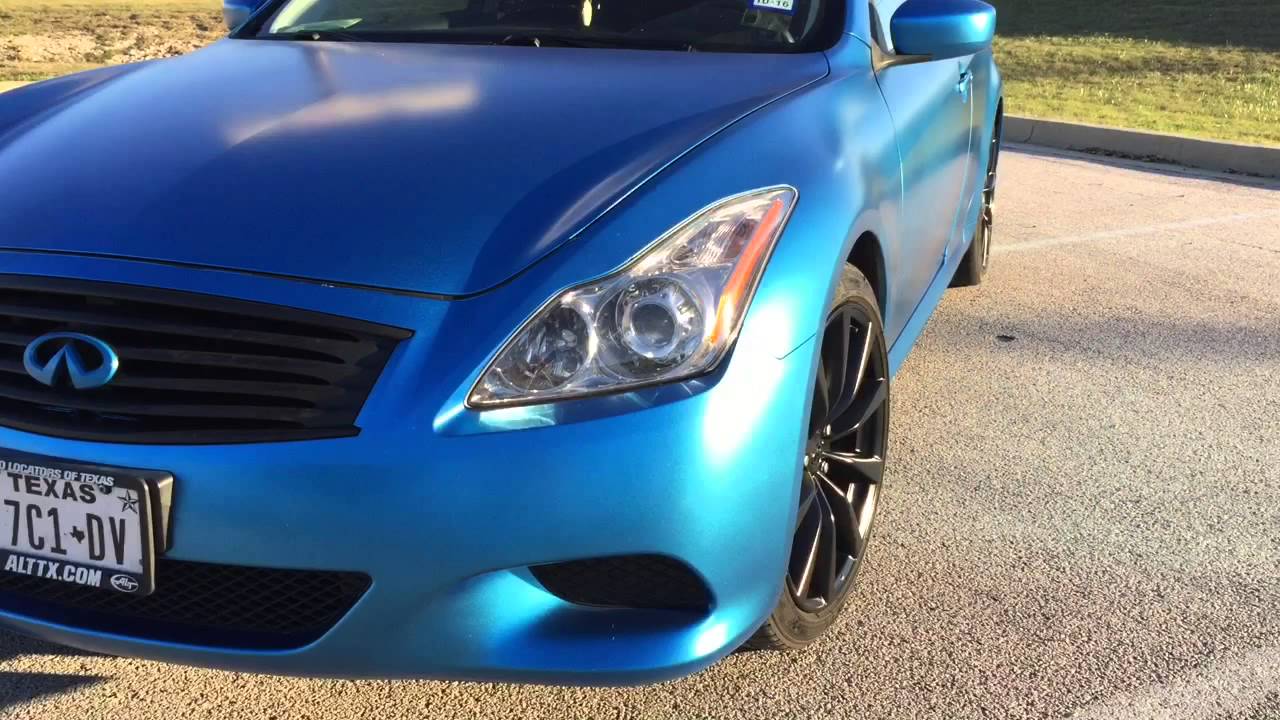 TheDipGuy G37 Carbon Blue - YouTube