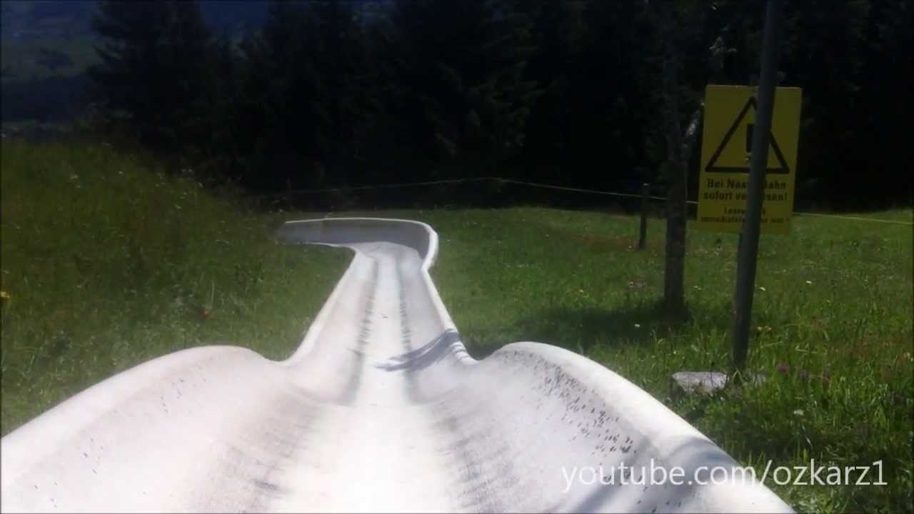 Alpine Roller Coaster / Alpine Slide / Crash + No brakes ...