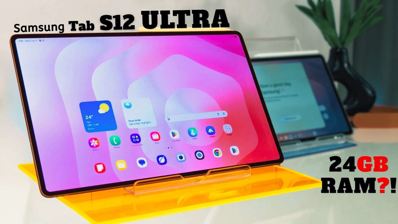 Samsung Galaxy Tab S12 Ultra Is INSANE | Samsung Tab S12 Ultra First ...