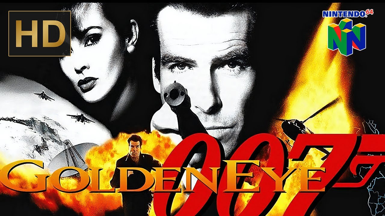 James Bond N64 - HD Upscale Goldeneye Intro Theme/Cutscene - YouTube