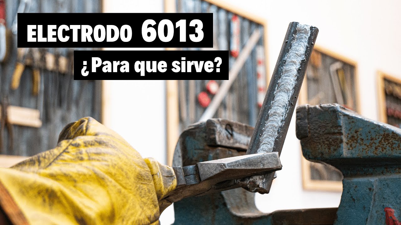 Electrodo 6013 de 2,5 - El más utilizado en Herrería - YouTube