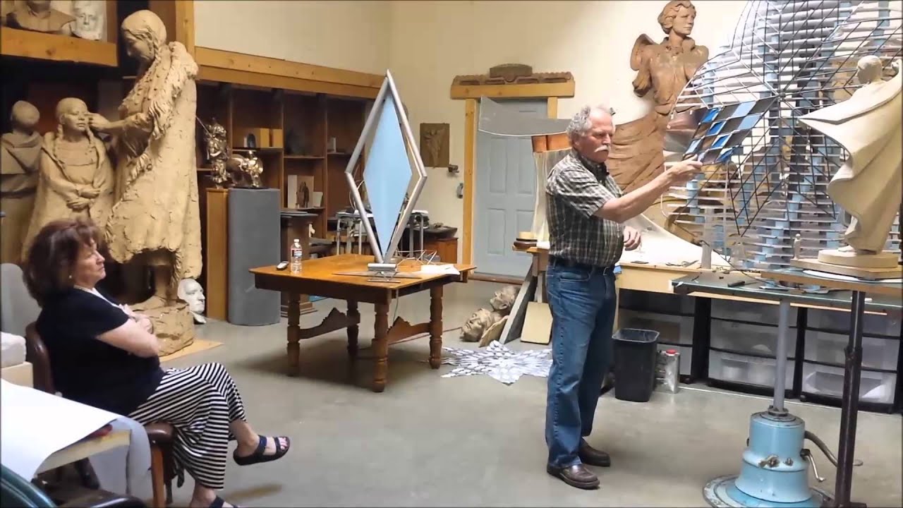 Lamphere, Dale and Dignity Statue Model June 2015 - YouTube