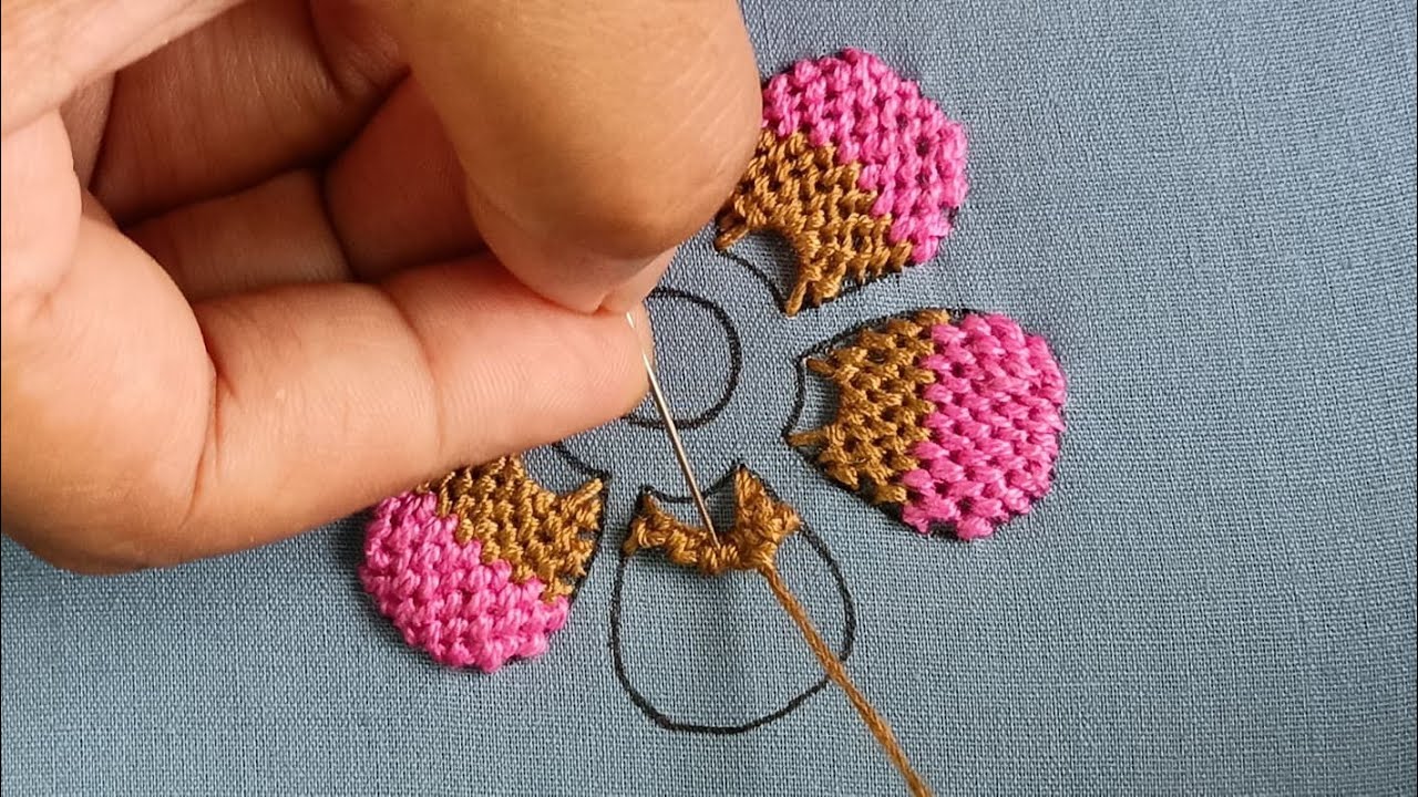 Hand Embroidery Flower Design, Extremely Special Sewing Tips and Tricks ...