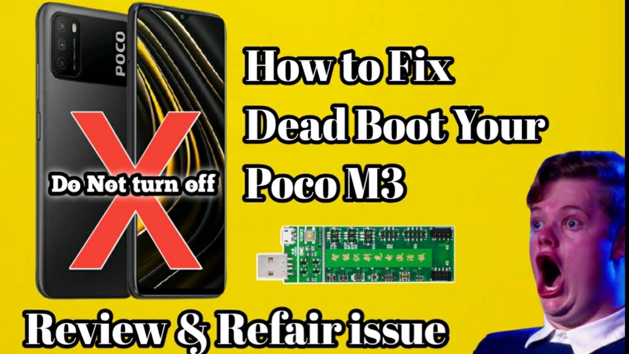 How to Fix Dead Boot Your Poco M3 New trick Safe 100% - YouTube