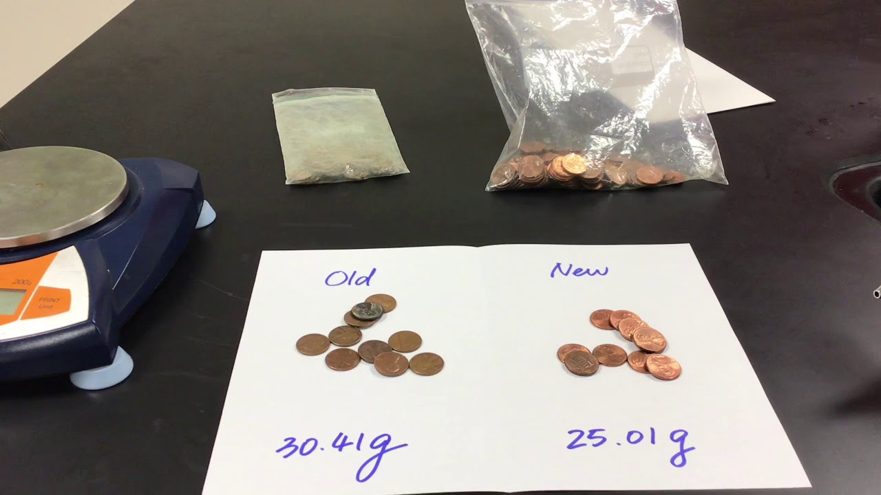 Isotopes of Pennies Lab - YouTube