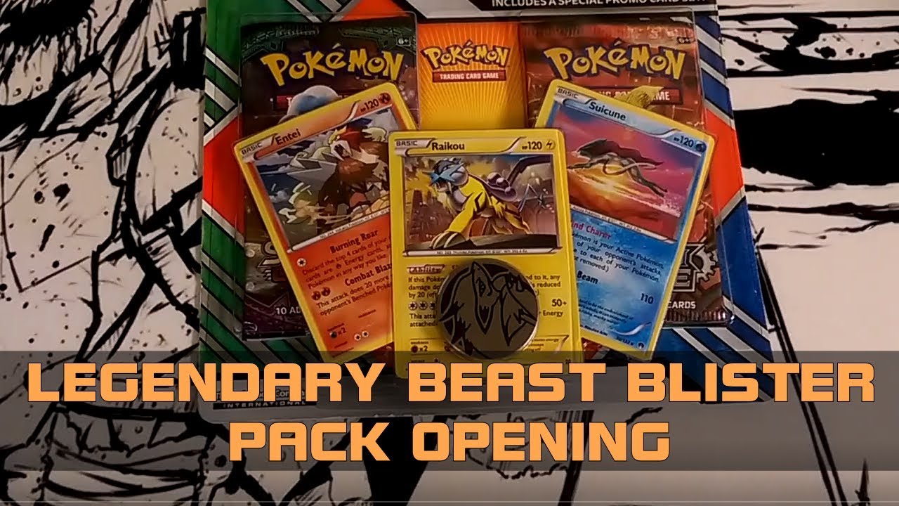 Legendary Beast Blister Pack Opening - YouTube