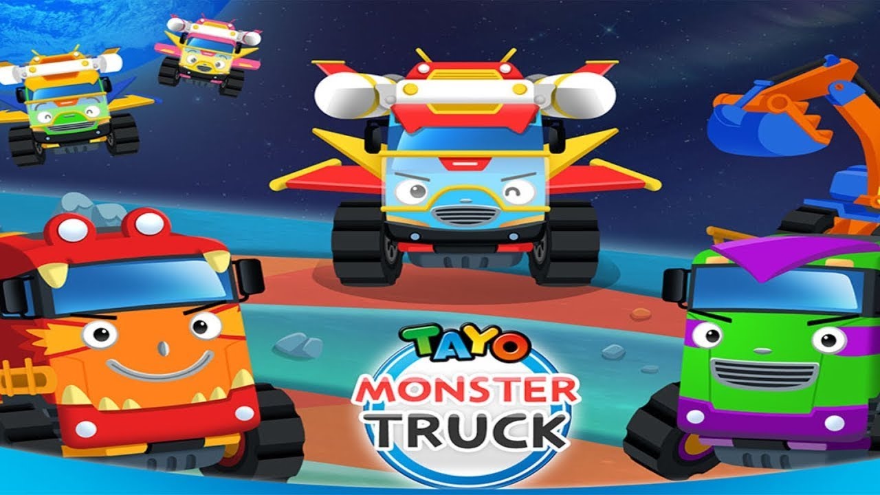 Tayo & Monster Truck Petualangan Ekstrem - YouTube