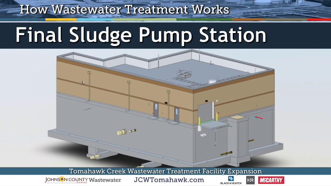 Tomahawk Wastewater 9 Final Sludge Pump Station - YouTube